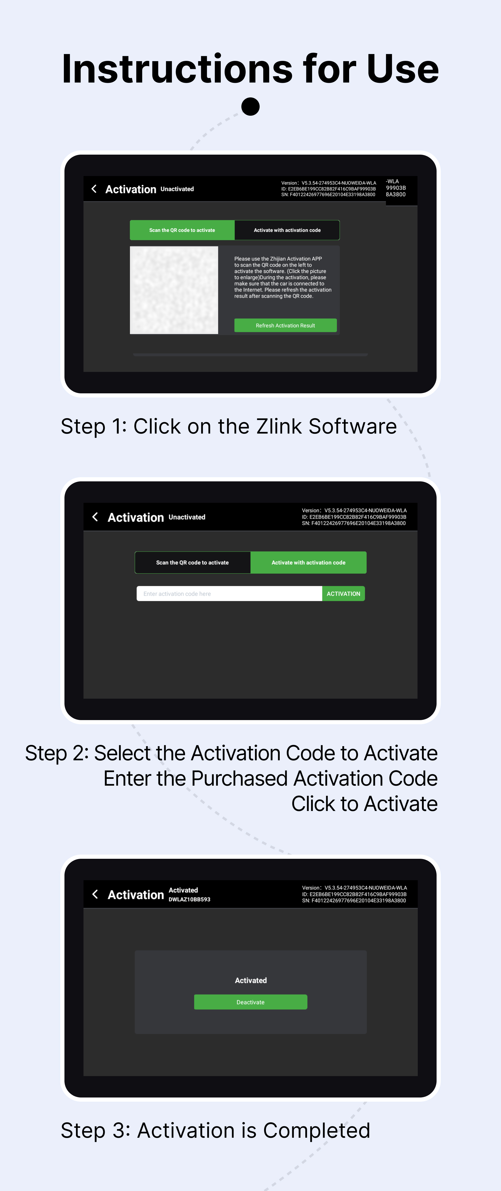 【zLink Activate Code】Support Carplay Android Auto Airplay Phone Mirroring